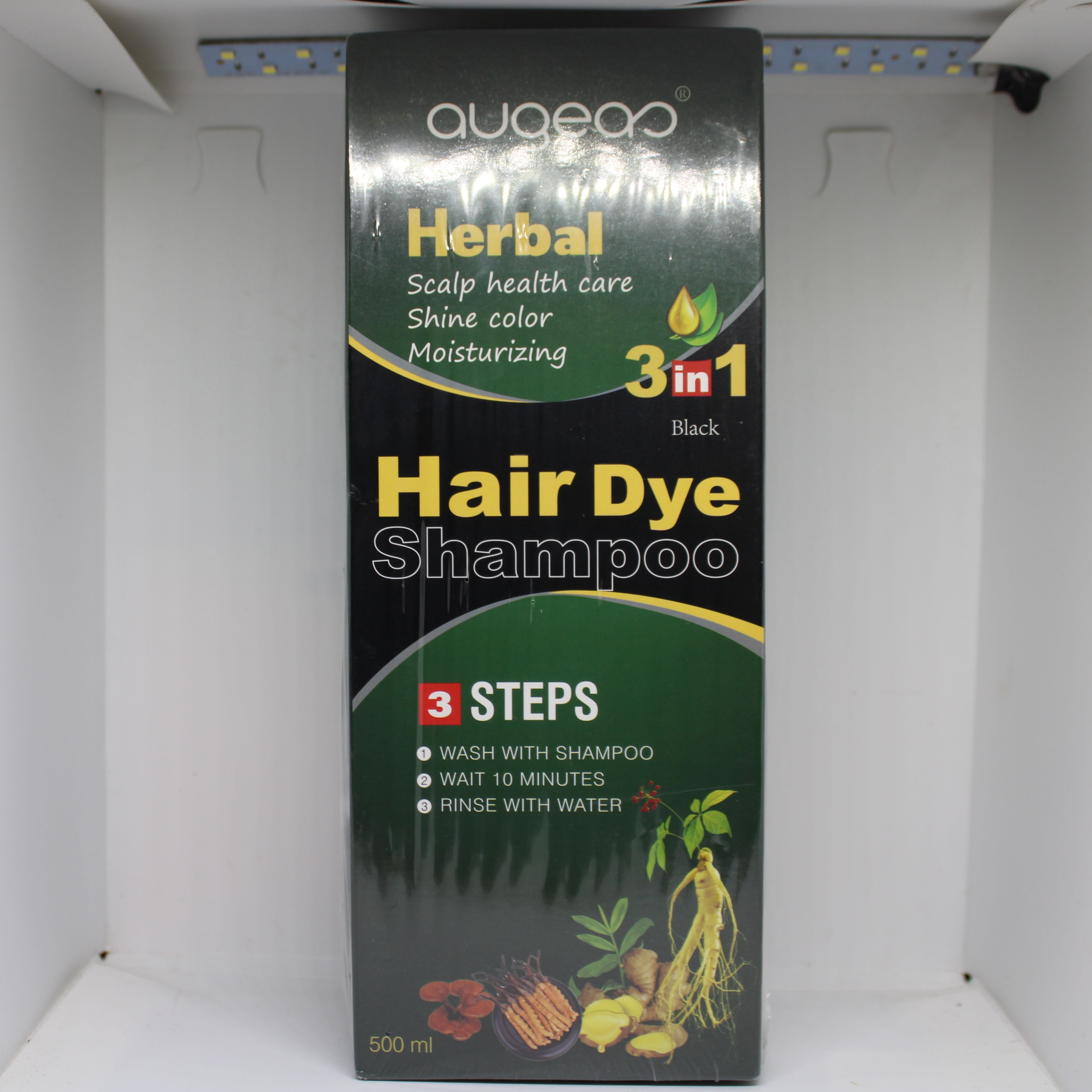 Augeas Herbal Hair Dye Shampoo Household Bubble Foam Hair Dye Lazada Ph 6867