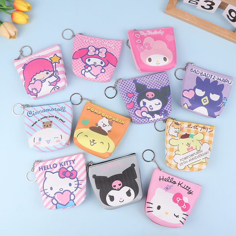 Cute Cartoon Wallet Coin Purse Anime Children Toys PU Purse Boys Girls ...