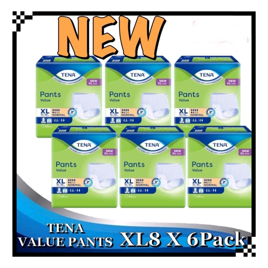 TENA PANTS VALUE M10’s/L10’s/XL8’s X 6Packs | Lazada