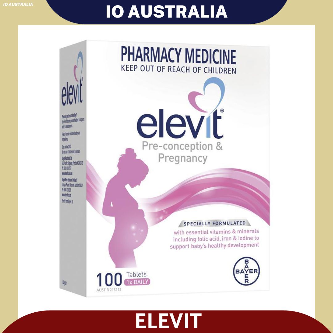 Elevit Pregnancy Multivitamins 100 Tablets 备孕/产期复合维生素 | Lazada