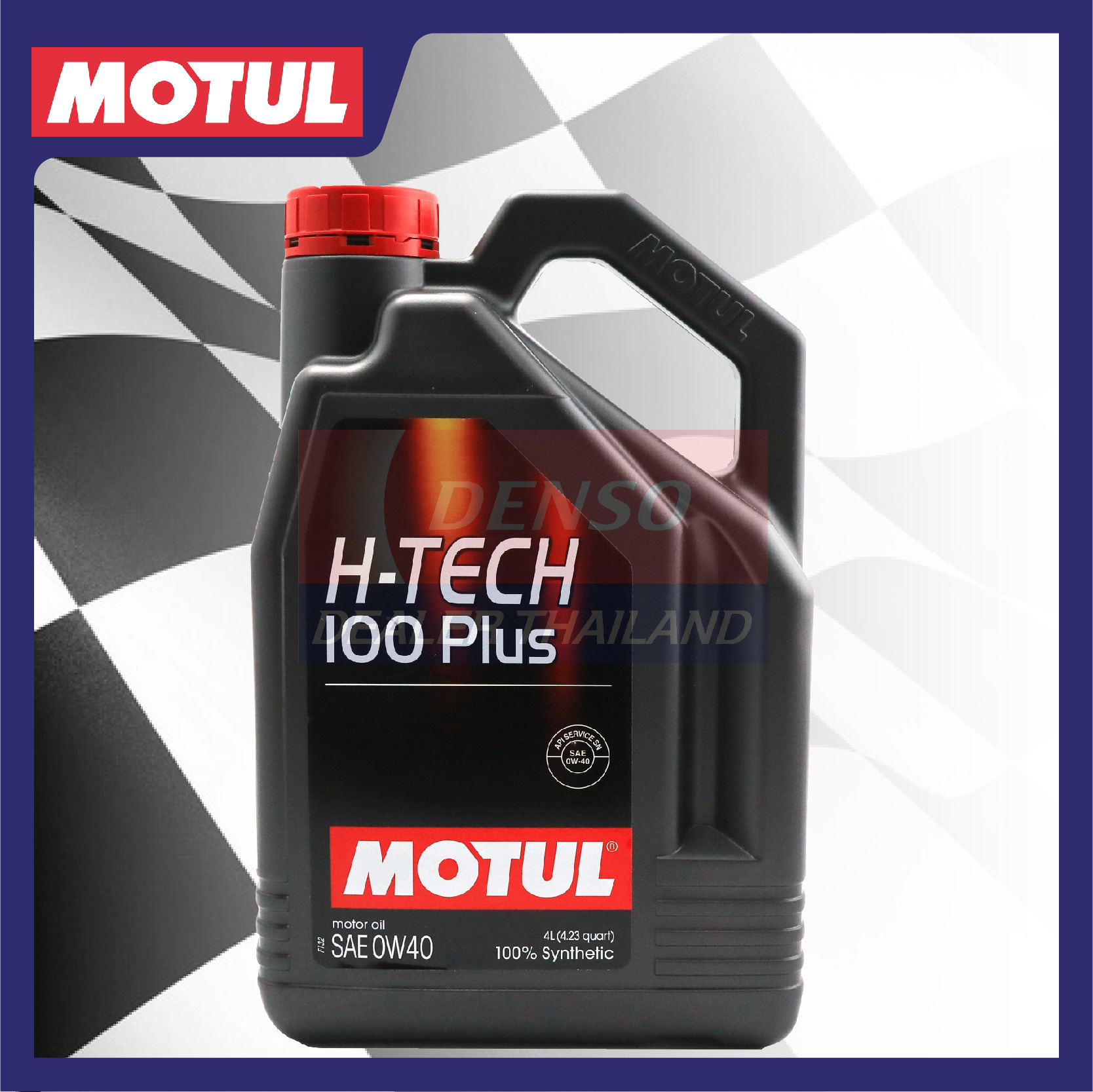 MOTUL LUBRICANTS H-TECH 100 PLUS 0W40 4L.น้ำมันเครื่อง รถยนต์ ...