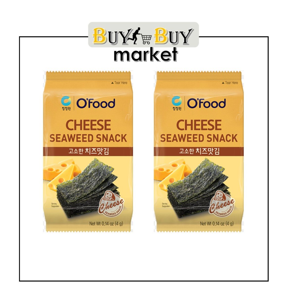*PROMO*[Deasang] Cheese Seaweed Snacks (4gx2pcs) | Lazada PH