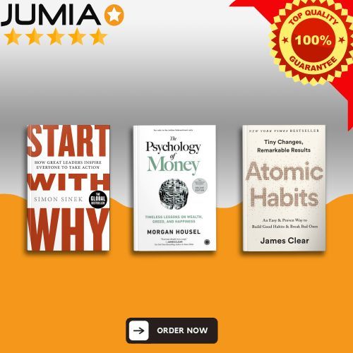 Buy Combo Set Of 3 Books:- Psychology Of Money + Start With Why ...