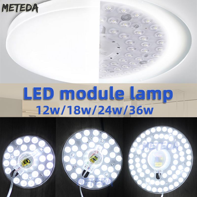 LED ring panel 12W 18W 24W 36W LED ceiling panel panel AC 220V-240V DIY ...