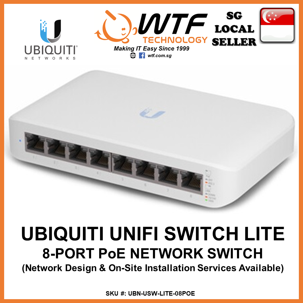 [SG DISTRI WARRANTY] Ubiquiti UBNT UI UniFi USW US Lite Flex 5 8 16 ...