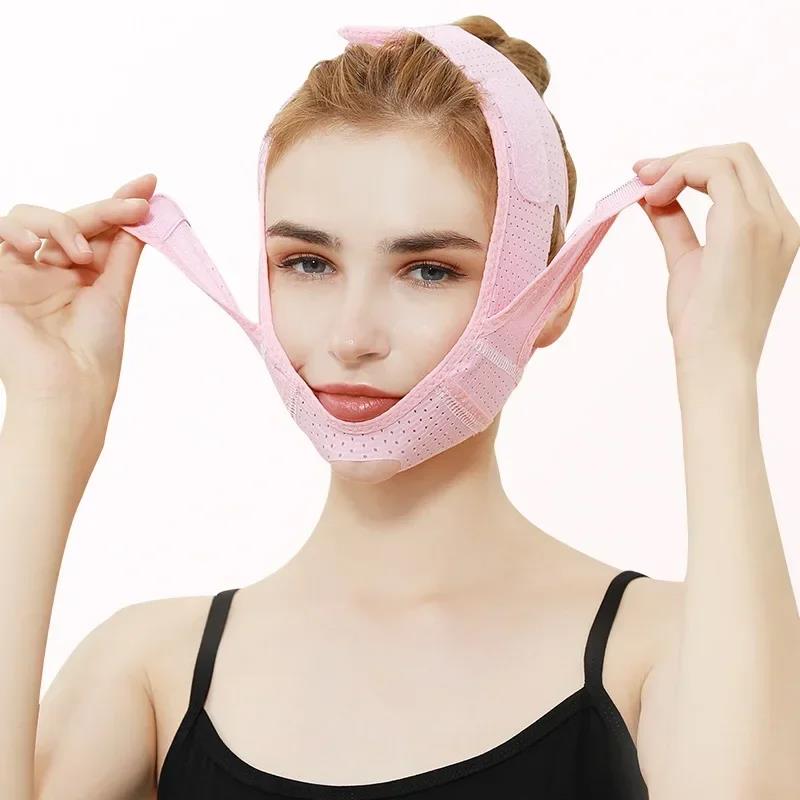 Face Mask Silicone V Lifting V Line Shape Face Lift UP Facial Slimming ...