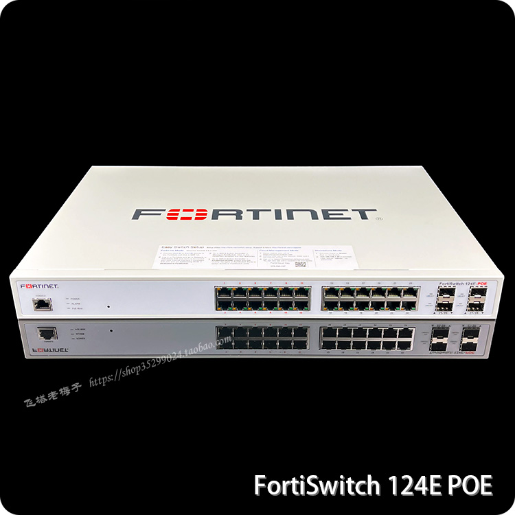 FortiSwitch 124E POE Fortinet Switch 12 POE 12 Electrical Ports 4 ...