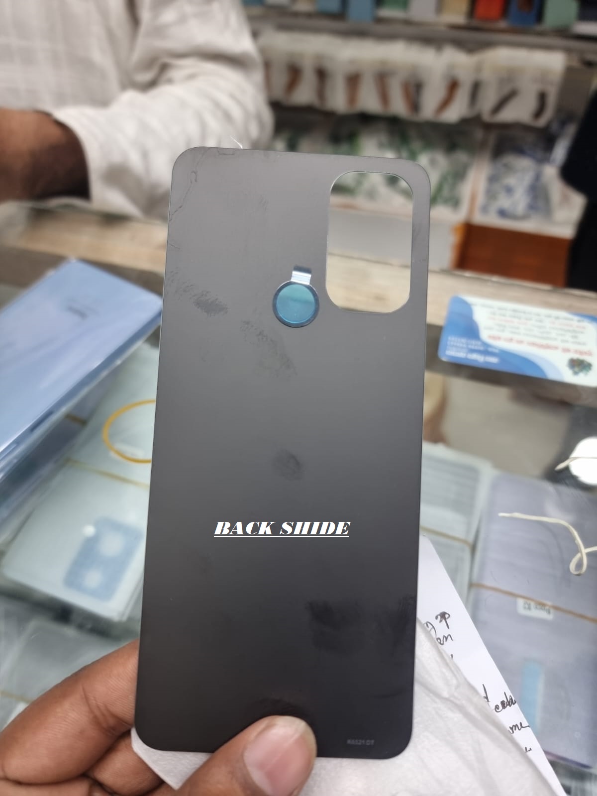 Replacement Backshell Glass Panel for Symphony Z55 Battery Back Door ...