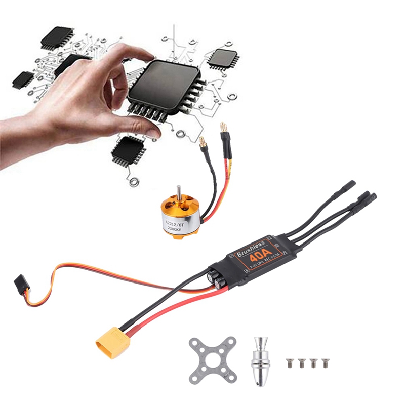 2212 2200KV Motor40A ESC6035 PropellerPropeller Protector Electric ...