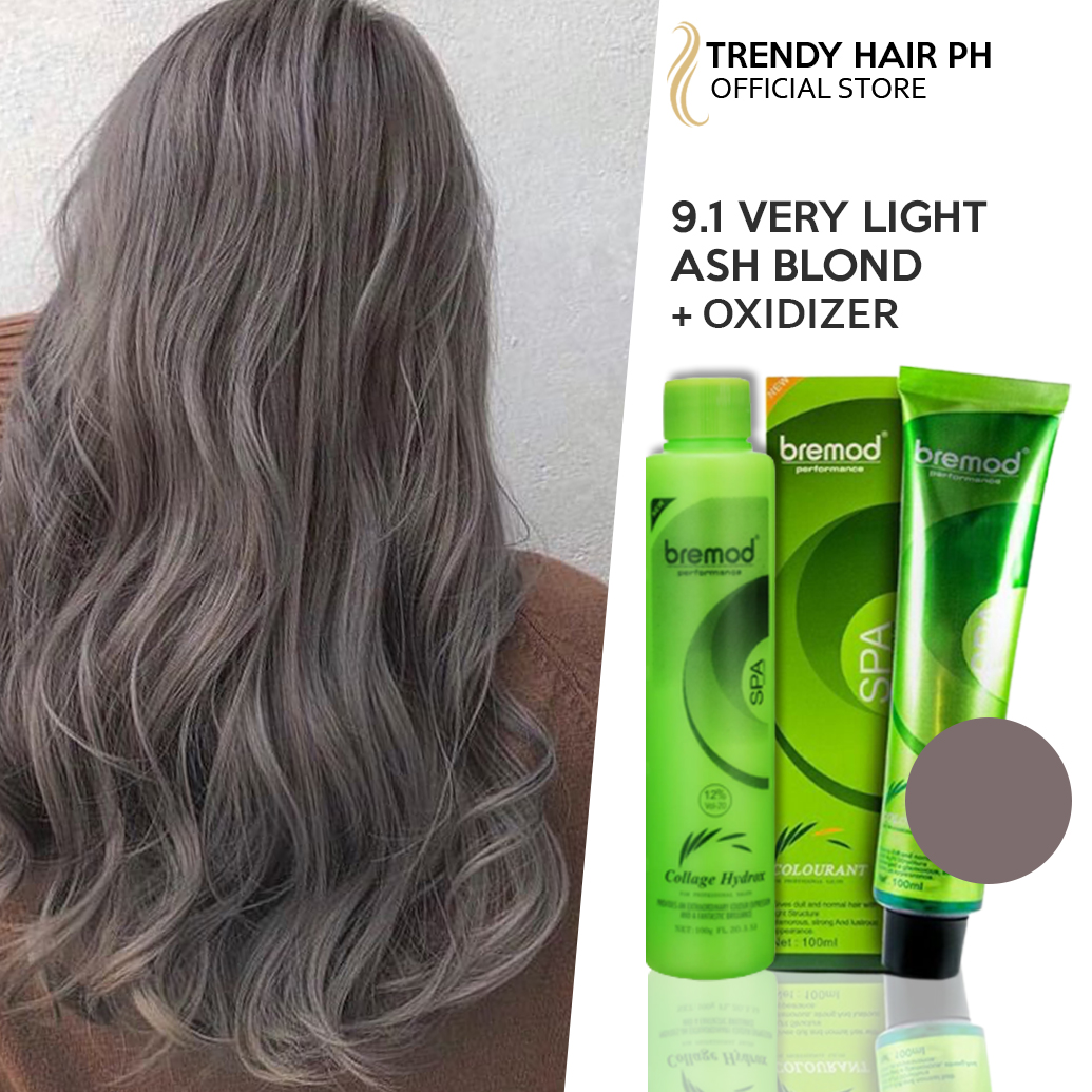 Original Bremod 9.1 VERY LIGHT ASH BLOND COMPLETE BUNDLE / Bleaching ...