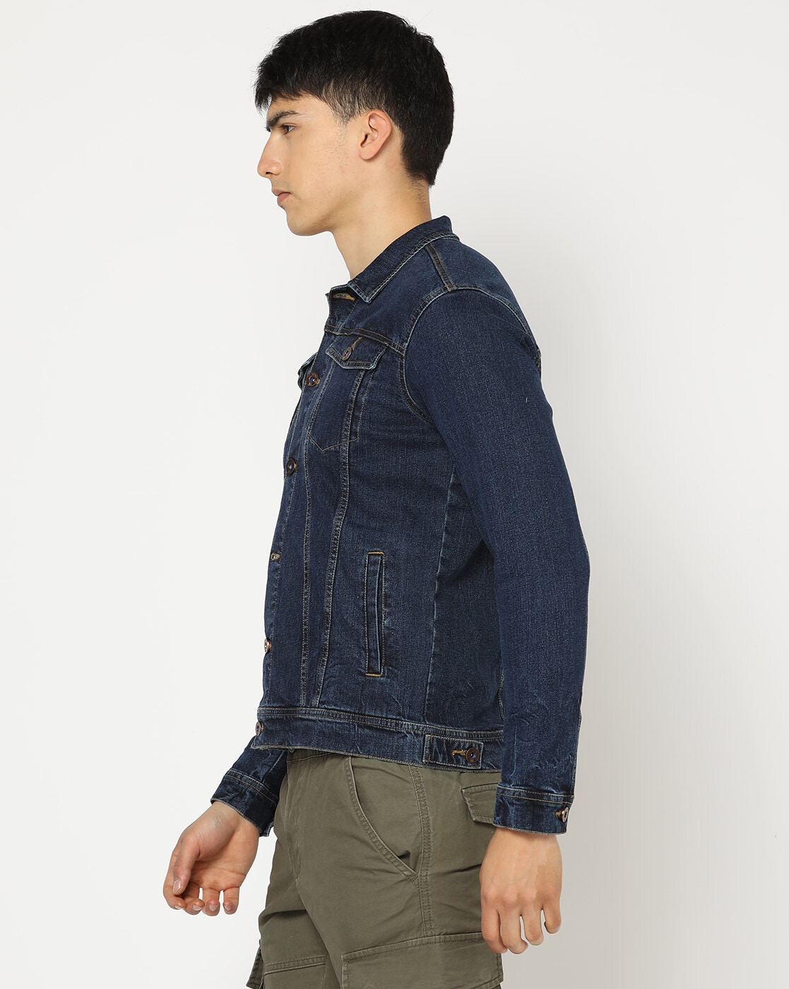 Slim Fit Denim Jacket By TAG ONE | Daraz.pk