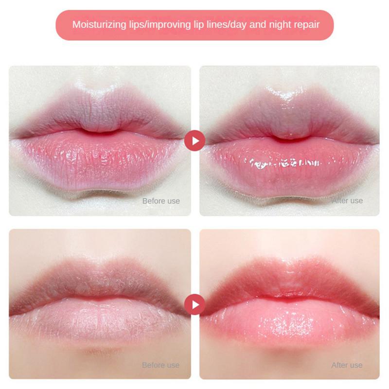 1/2/3pcs Moisturizing Lip Fade Lip Wrinkles Night Sleep Soften Stratum ...