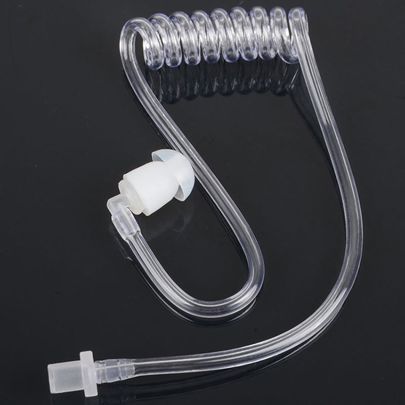 Surveillance Security Acoustic Tube Ear Bud For Walkie Talkie Earphone ...