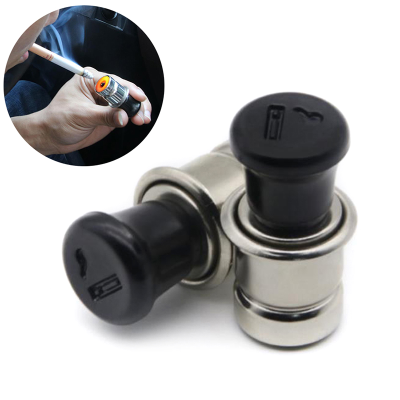 12V Car Cigarette Lighter 20mm Igniter Head Auto Motorcycle Power Plug ...