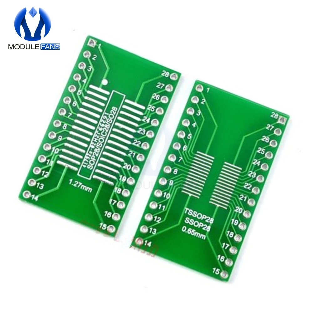 SSOP28 SOP28 TSSOP28 to DIP28 Converter PCB Board | Daraz.lk