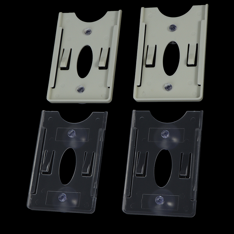 2PCS Brand New Card Holder For Windshield Glass Tag Durable ID IC Card ...
