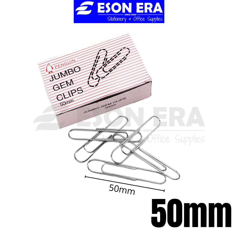 Penguin Paper Clip Jumbo 50mm / 78mm Giant Clip Round Clip | Lazada