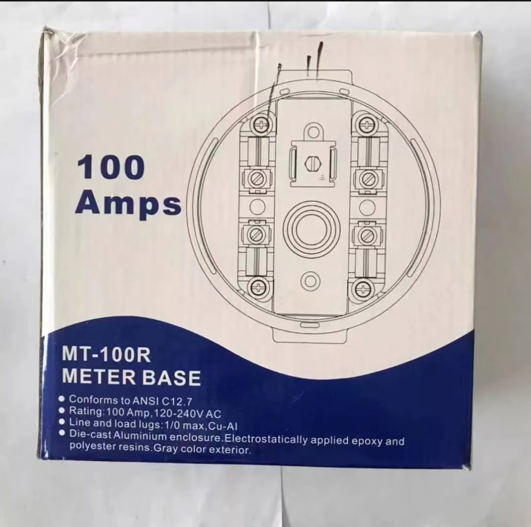 ROUND METER BASE 100 AMPS 1/2'' 3/4'' 1" | Lazada PH