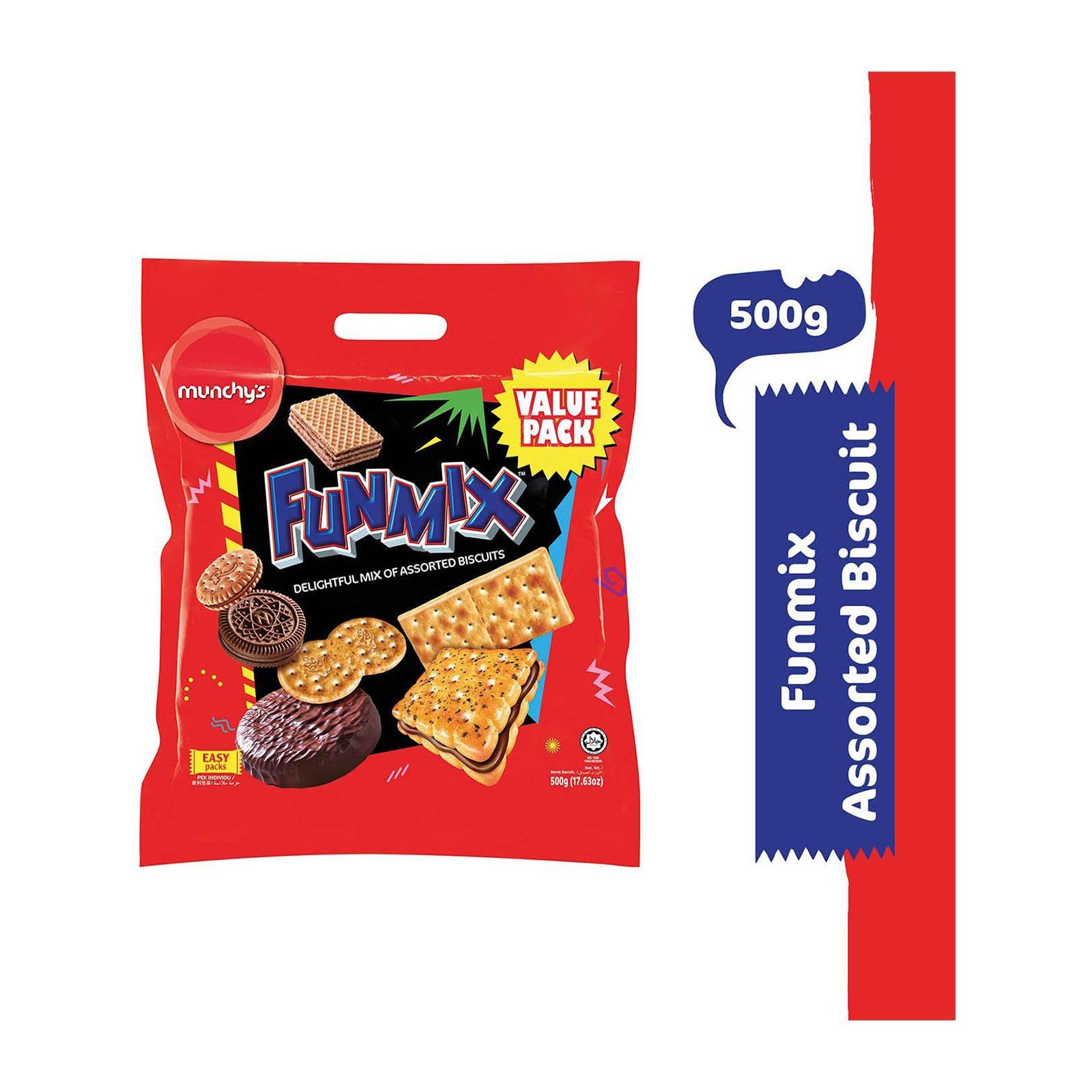 Munchy's Funmix Assorted Biscuits 500G | Lazada Singapore