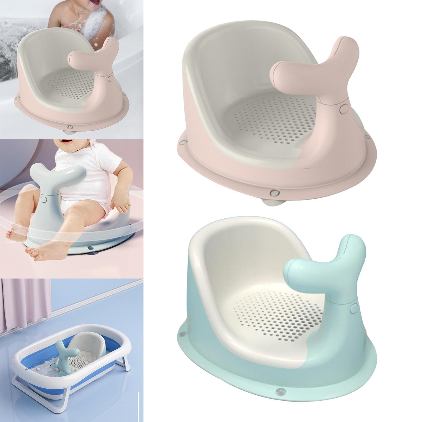 【Petalfall】Baby Bath Tub Seat With Backrest Support Durable Portable ...