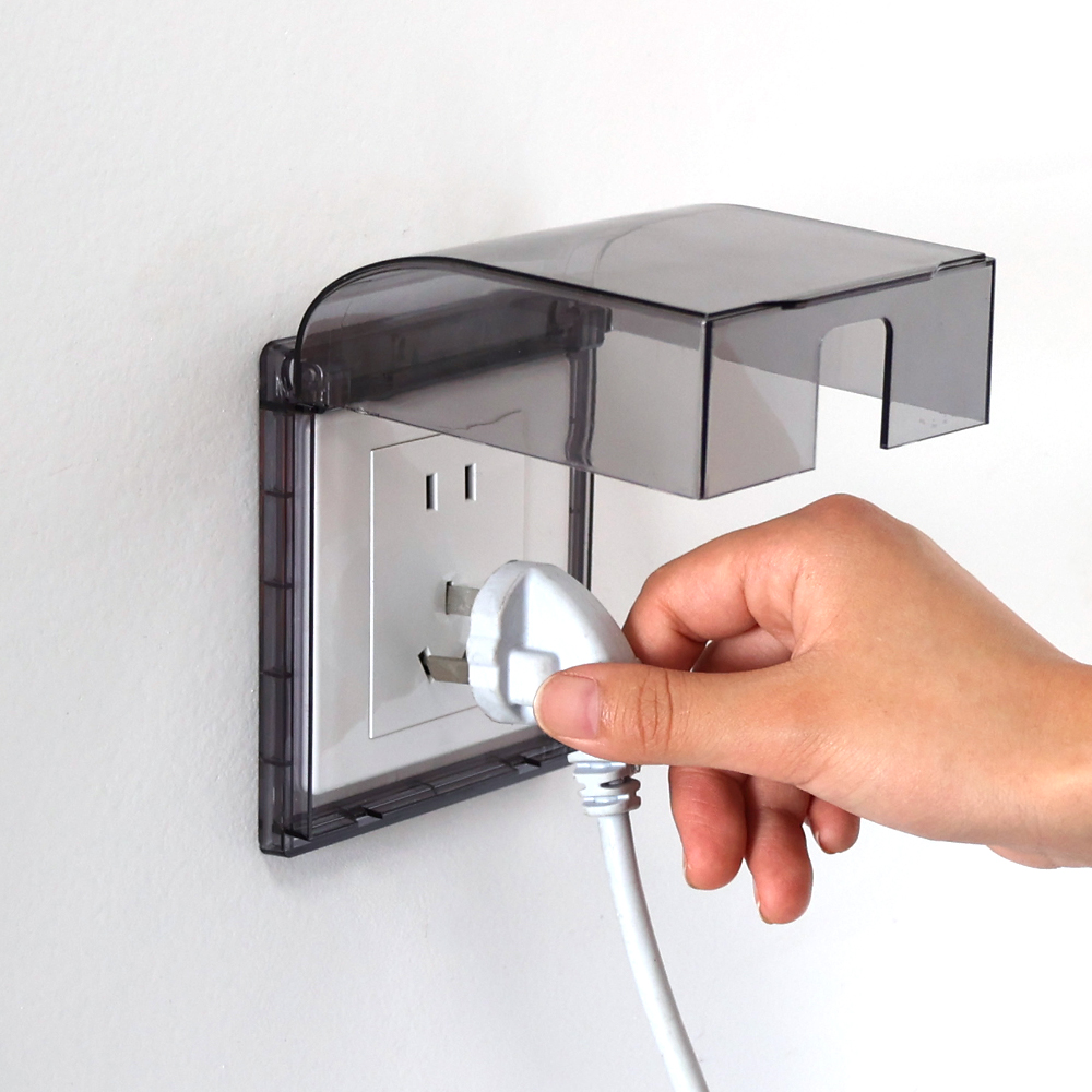Bathroom Outdoor Socket Waterproof Box Protection Socket Switch ...