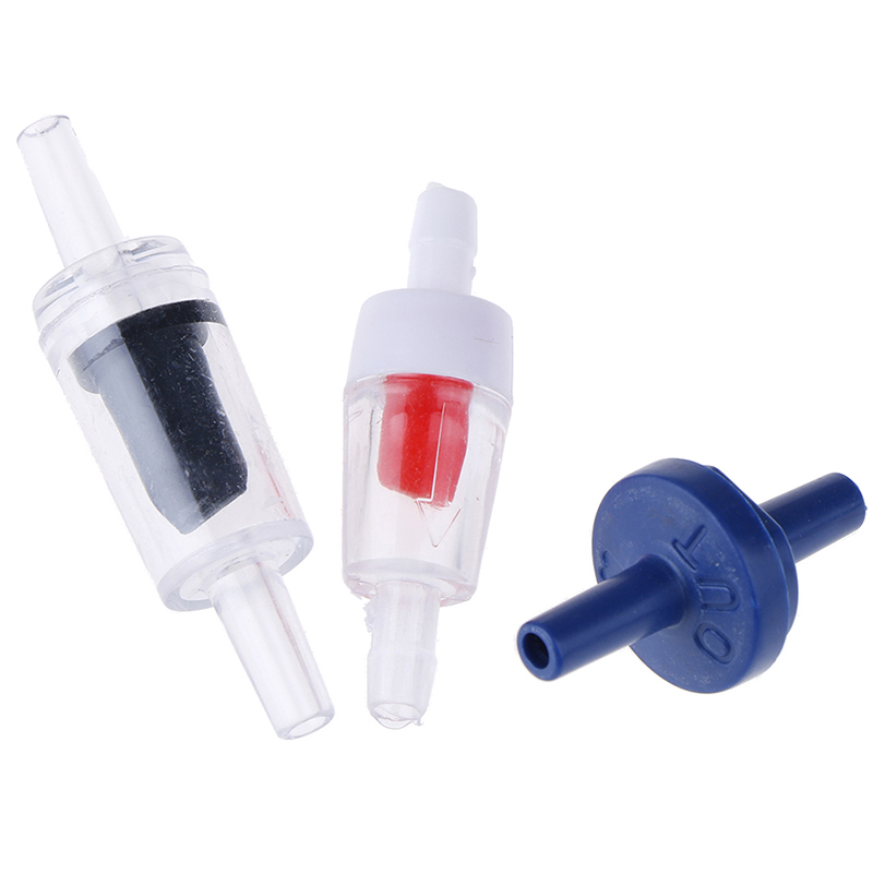 5pcs Aquarium Non-Return Check Valves Fish Tank Air Pump CO2 Diffuser ...