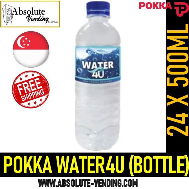 POKKA Water4u 500ML X 24 (BOTTLE) | Lazada Singapore
