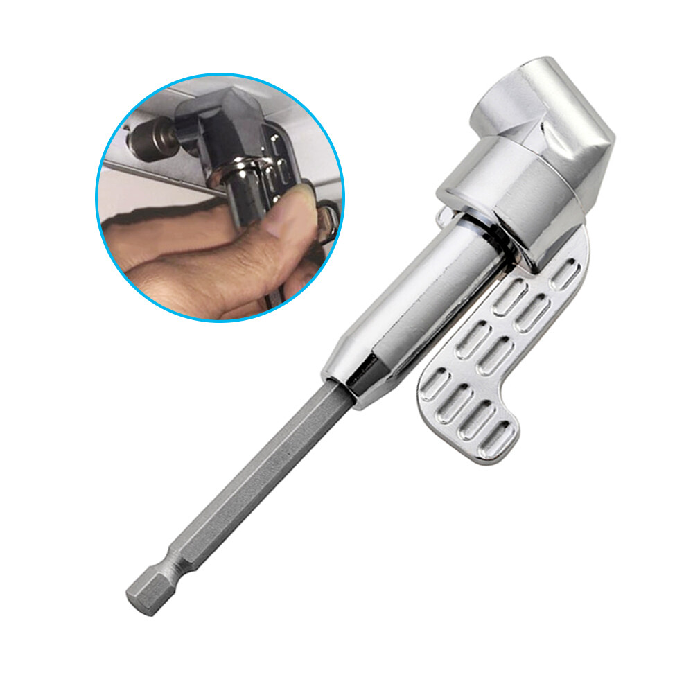 Sambungan Bor / Kepala Bor Extension Mata Bor L Angle 1/4inch Hex Bit ...