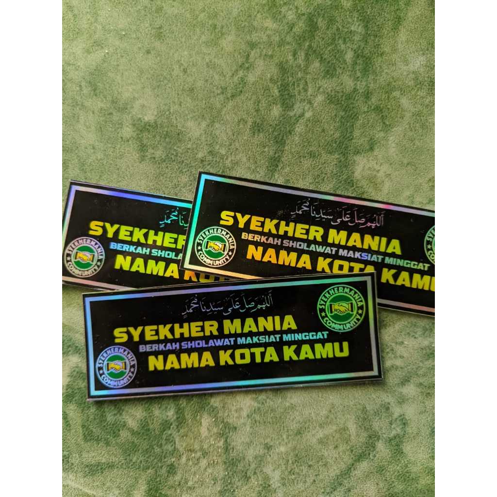 (Minimal BELI 10 pcs) Stiker Sholawat Syekhermania JDM | Lazada Indonesia