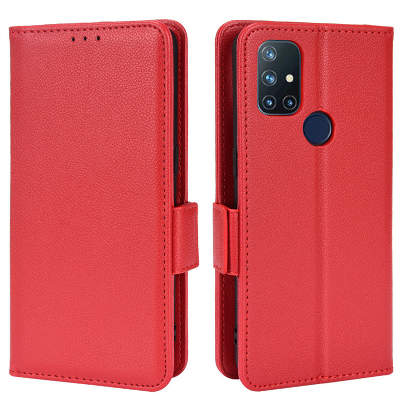 OnePlus Nord N10 5G Leather Wallet Flip Folio Case with Kickstand and ...