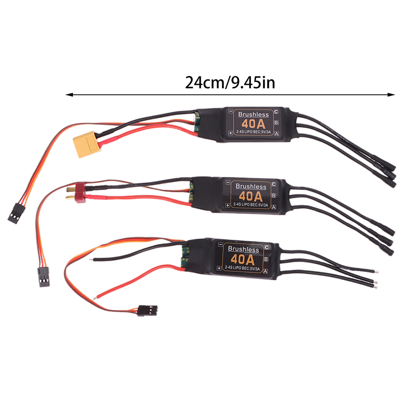 Mitoot Brushless 40A Speed ESC Controller 2-4S With 5V 3A UBEC For RC FPV Quadcopter RC Aircraft ...
