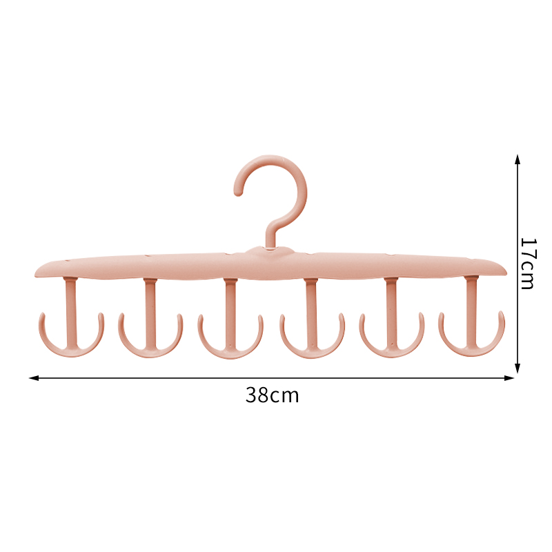 Locomotion ABL 12ตะขอแขวนการหมุน360องศาด้านบนกันลื่นหลายตะขอราวแขวนโค้ท ...