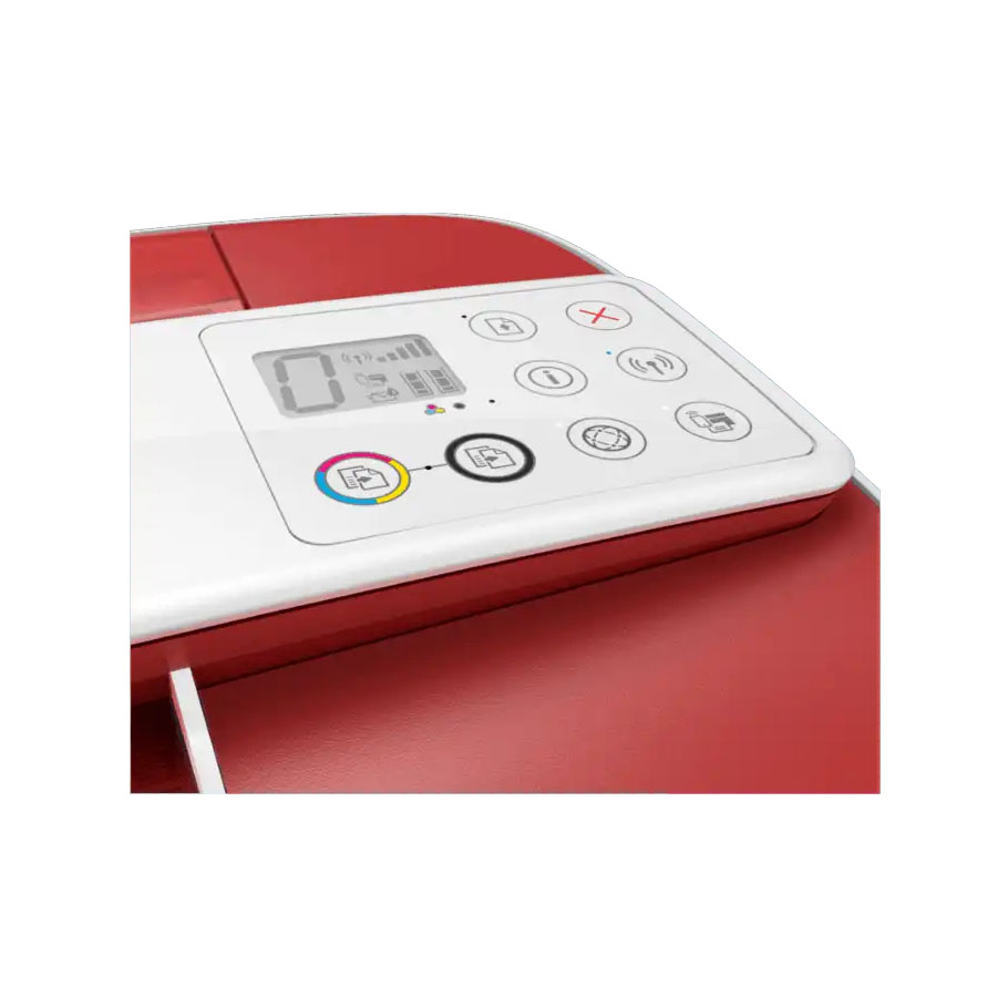 HP PRINTER DeskJet Ink Advantage 3777 All-in-One Printer (Red) - MixASale