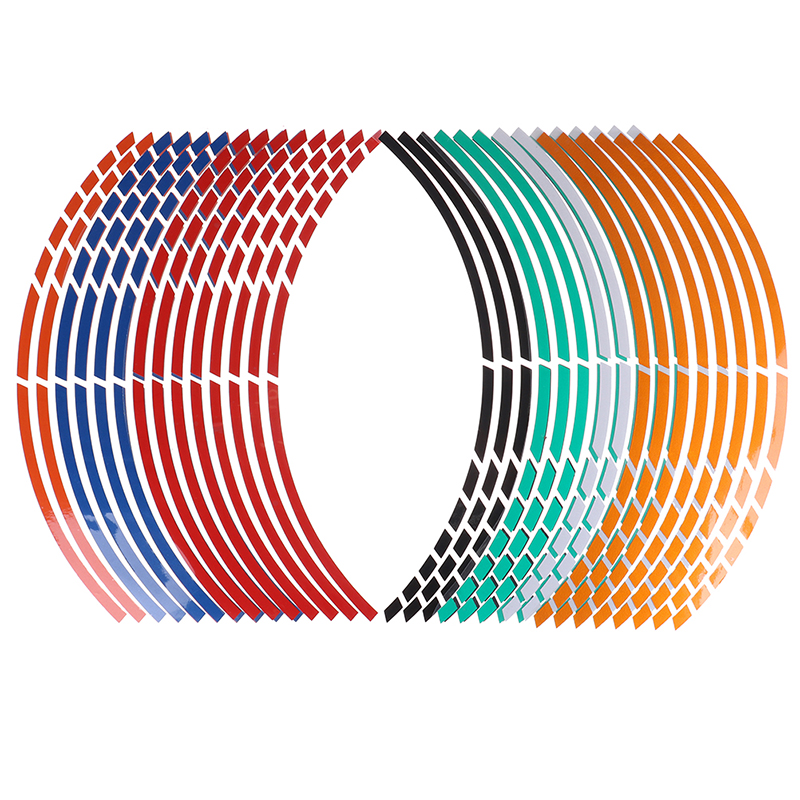 KingBe ZHANTONG รถจักรยานยนต์ขอบล้อ16แถบสะท้อนแสง17 "-19" เทปสติ๊กเกอร์ติดผนัง ...