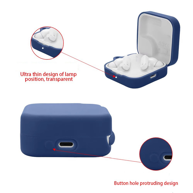 For CMF by Nothing Buds 2A Cover Bluetooth Earphone Box Case Soft ...