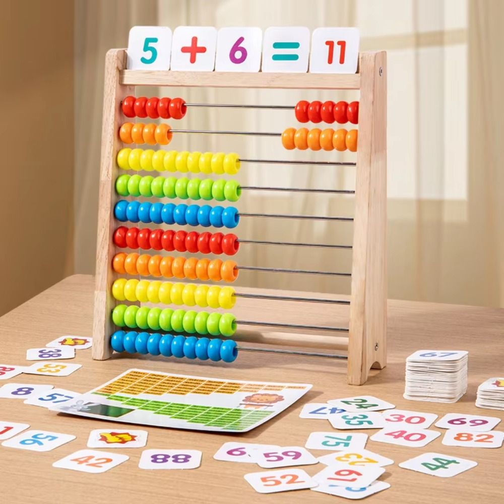 Calculation Bead Calculating Beads Wooden Educational Counting Toy ...