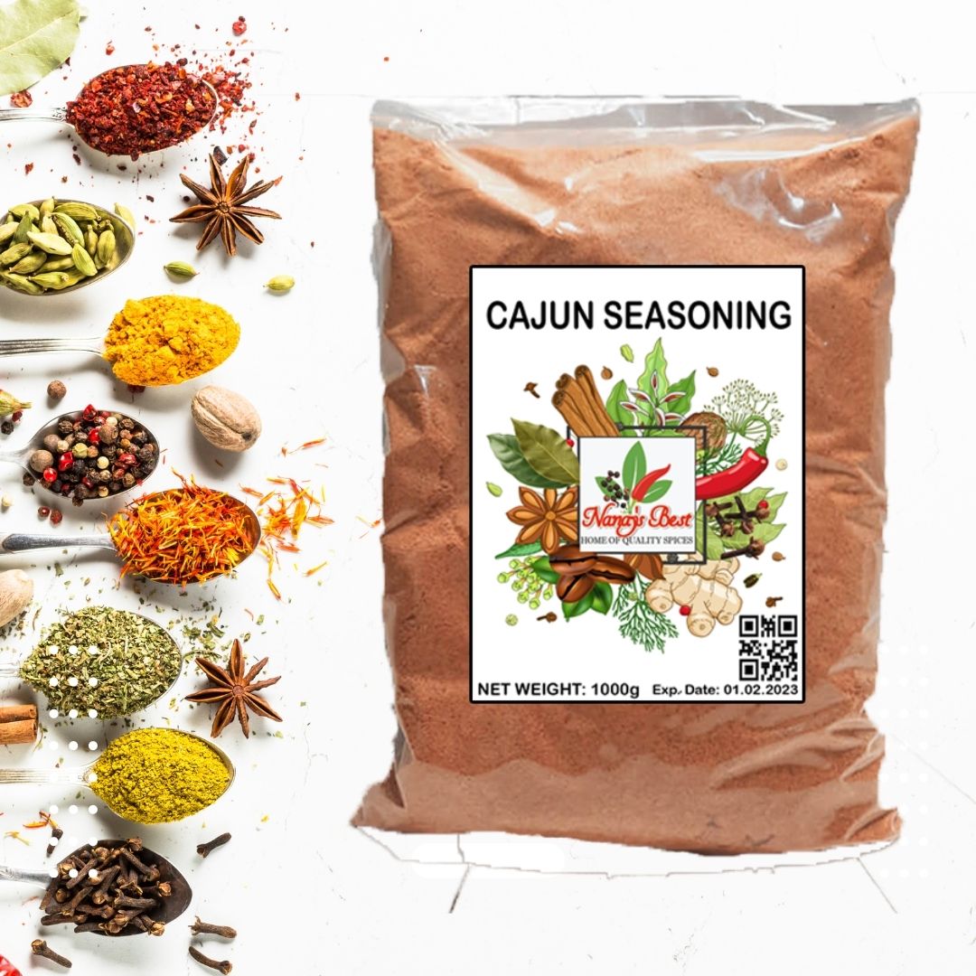 NanaysBest Cajun Seasoning Powder for Seafood 1000g - 1Kg Cajun ...