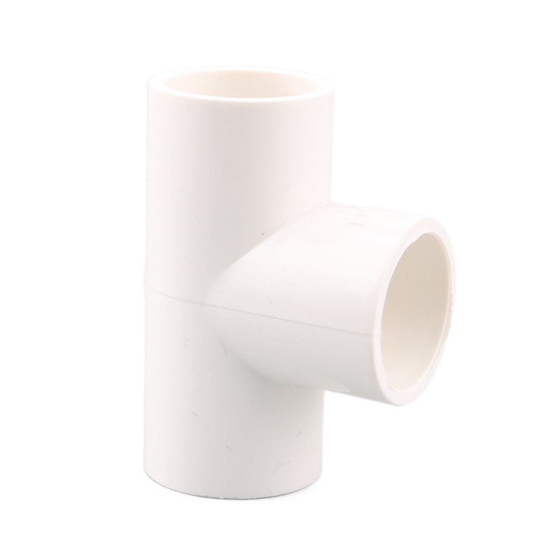 1pc I.d 20 25 32mm White Pvc Joints Straight Elbow Tee Cross Connector ...