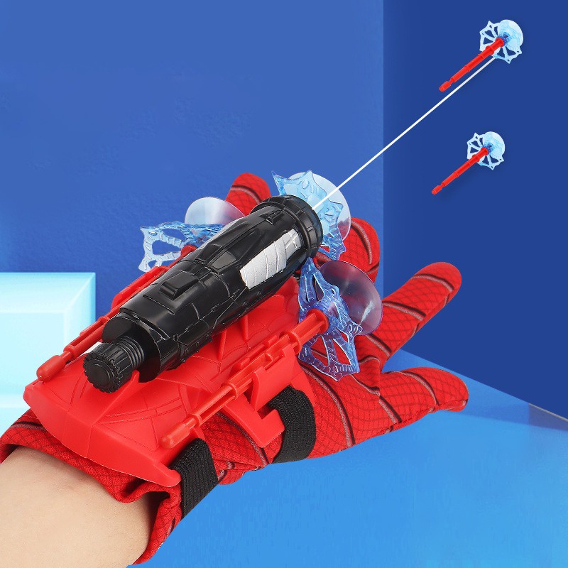 Super Hero Spiderman Shooter Launcher Glove Mask Toys kids Wrist ...