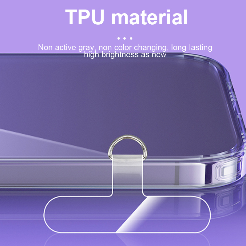 TPU Mobile Phone Case Crossbody Lanyard High Transparent Gasket ...