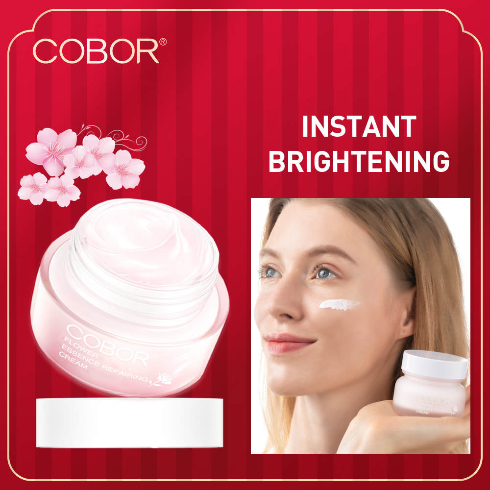 COBOR 50g 1bottle Flower Essence Moisturizing Cream Desert Rose Tone Up ...
