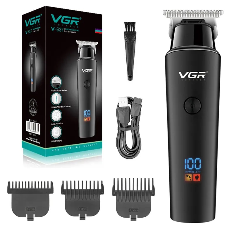 Original VGR V-937 Professional Electric Hair Trimmer Cordless Beard ...