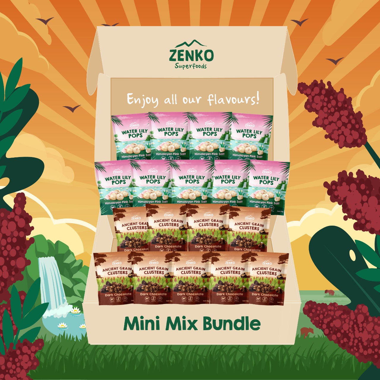 ZENKO Superfoods - Mini Mix bundle (18 packs, Halal) | Lazada Singapore
