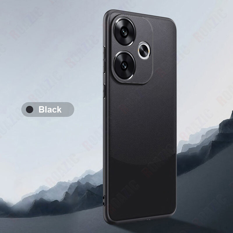 xipare for Redmi Turbo 3 Luxury NEW PU Leather Splicing Colors Phone ...