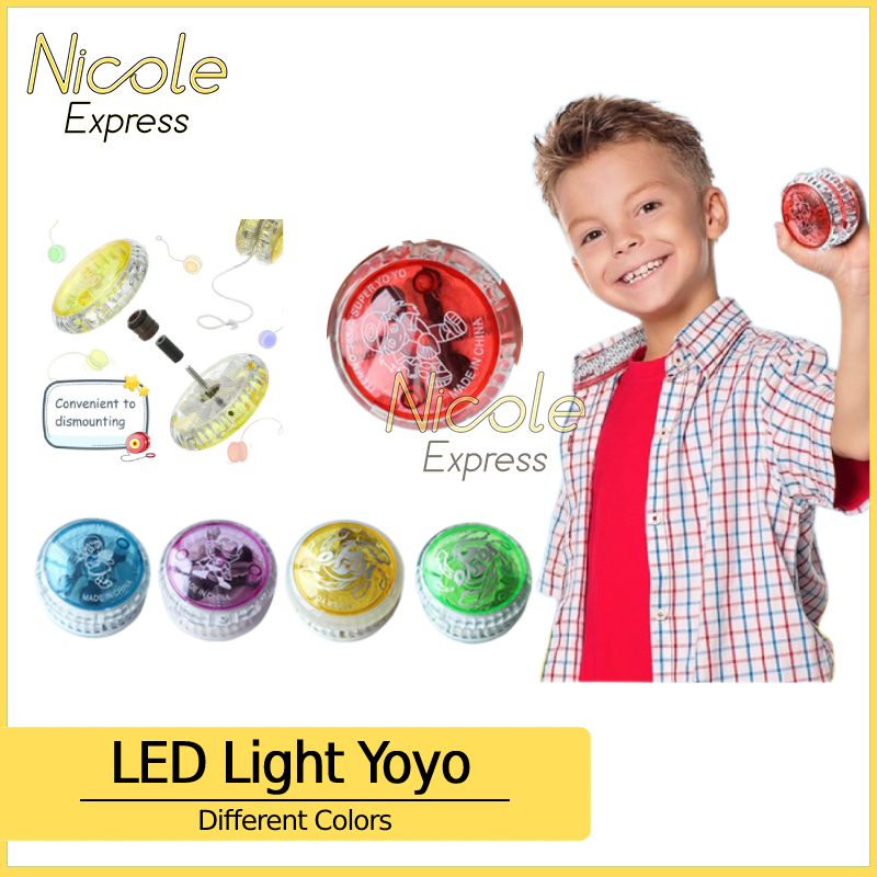 Led Light Yoyo Kid Yo-yo Toy YOYO WITH LED LIGHTS Toy Gift Toys | Lazada PH