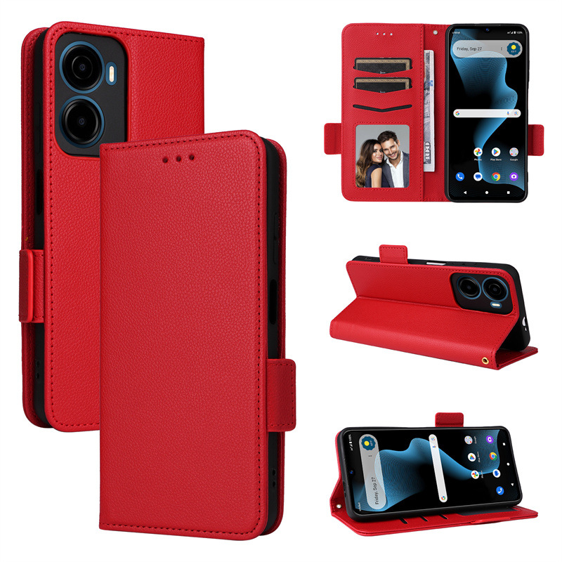 Cricket Magic 2 5G Wallet Flip Folio Case with Kickstand and Card Slots ...