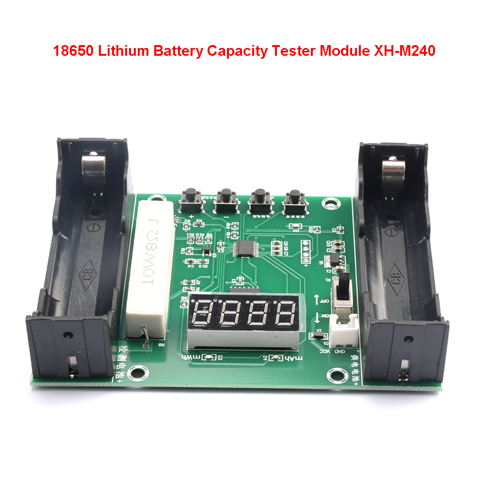 18650 Lithium Tester Module Mah Mwh Digital Power Module 18650 Tester ...