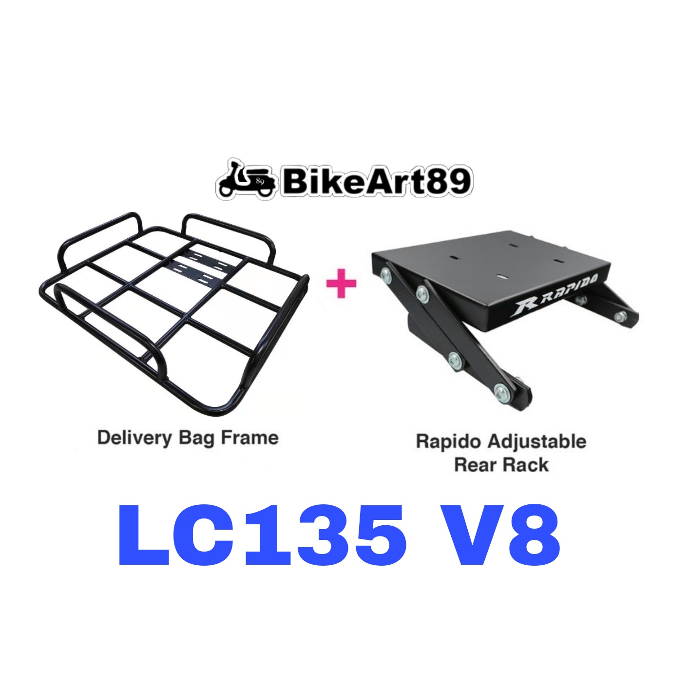 Monorack LC135 V8 New RAPIDO Foodpanda Grabfood Heavy Duty Yamaha ...
