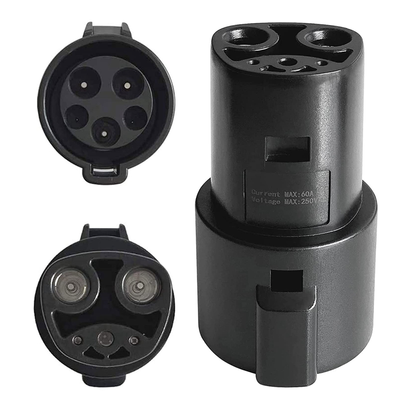 Electric Car Charging Connector SAE J1772 Type 1 to Tesla EVSE EV ...