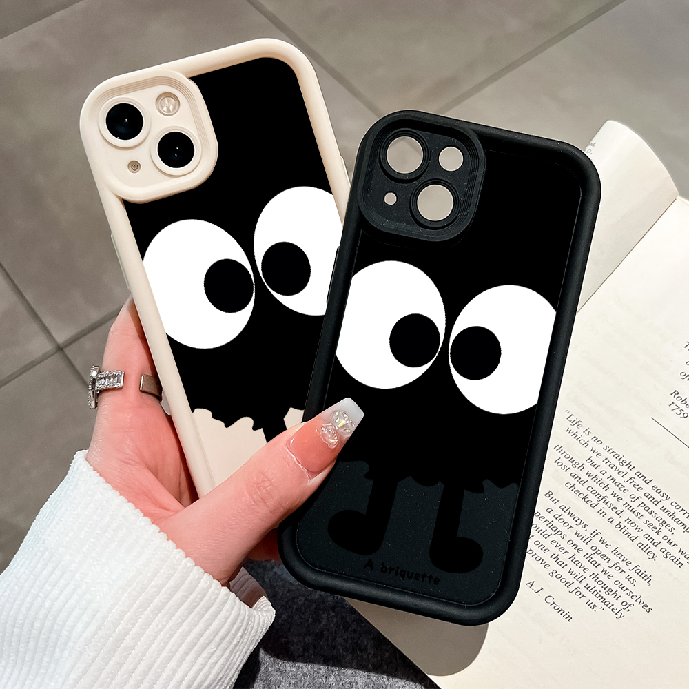 ZCSIBORUI for Redmi 13 Xiaomi Poco M6 4G Back Cover Cartoon Funny Black ...